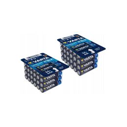 Varta Batterie, Longlife Power Alkalibatterie-Set 24 AAA + 24 AA