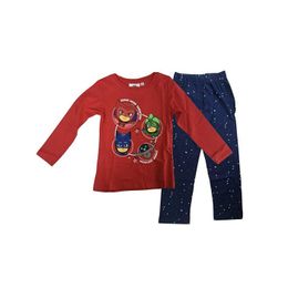 PJ Masks Pyjama PJ Masks Pyjamahelden Mädchen Schlafanzug rot