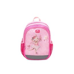 Belmil Rucksack Kiddy Plus Kindergartenrucksack Ballerina 3-6 Jährige Kinder Rucksack