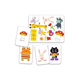 Djeco Spiel, Kinderspiel Kartenspiel MiniMatch Reaktionsspiel für Kinder ab 3 Jahren