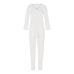 Hanro Pyjama Rosa (2 tlg) schlafanzug schlafmode bequem