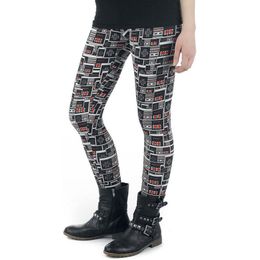 Nintendo Leggings Nintendo Controller Leggings 90 Jahre Mottoparty