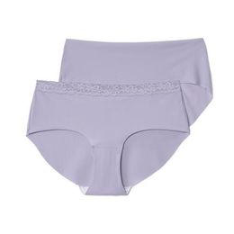 Tchibo 2 Magic-Cut-Pantys - Lila - Gr.: S