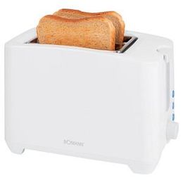 Bomann TA 6065 CB Toaster weiß