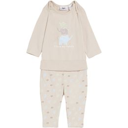 bonprix Baby Langarmbody und Hose aus Bio-Baumwolle (2-tlg.Set)