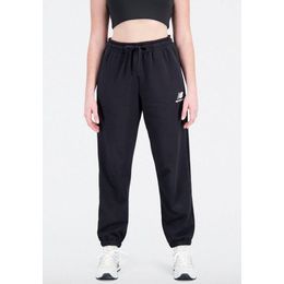 New Balance Jogginghose NB ESSENTIALS STACKED LOGO SWEAT PANT, schwarz