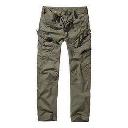 Brandit Cargohose Brandit Herren Adven Slim Fit Cargo Pants (1-tlg), grün
