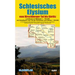 Landkarte Schlesisches Elysium - Dirk Bloch, Karte (im Sinne von Landkarte)