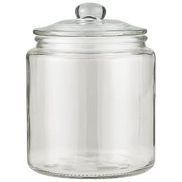 IB Laursen Glasbehälter mit Glasdeckel, Höhe 15,5 cm, Ø 12 cm, 900 ml