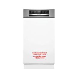 Bosch SPI6ZMS29E Serie 6, Spülmaschine edelstahl, 45 cm, Home Connect Nennkapazität: 10 Maßgedecke Lautstärke (Spülen): 42 dB