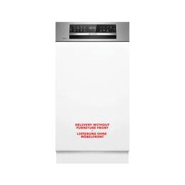 Bosch SPI6EMS17E Serie 6, Spülmaschine edelstahl, 45 cm, Home Connect Nennkapazität: 10 Maßgedecke Lautstärke (Spülen): 44 dB