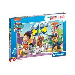 Clementoni Supercolor - Paw Patrol, Puzzle 180 Teile Teile: 180 Altersangabe: von 7 Jahren bis 9 Jahren