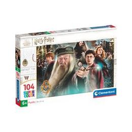 Clementoni Supercolor - Wizarding World Harry Potter, Puzzle 104 Teile Teile: 104 Altersangabe: von 6 Jahren bis 8 Jahren