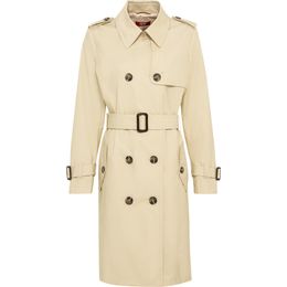 Esprit Trenchcoat, Knopfleiste, Taillengürtel, für Damen, beige, XL