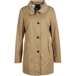 Fuchs & Schmitt FUCHS SCHMITT Übergangsjacke, Stehkragen, Knopfleiste, für Damen, beige, 46