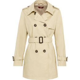Esprit Trenchcoat, Klappkragen, Knopfleiste, für Damen, beige, XL