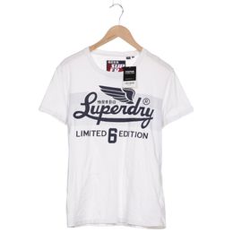 Superdry Herren T-Shirt, weiß