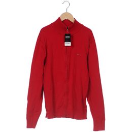 Tommy Hilfiger Herren Strickjacke, rot