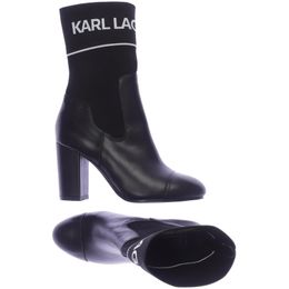 K by KARL LAGERFELD Karl by Karl Lagerfeld Damen Stiefelette, schwarz