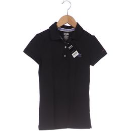 Hilfiger Denim Damen Poloshirt, schwarz, Gr. 34