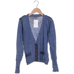 Drykorn Damen Strickjacke, blau, Gr. 38