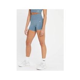 MP Damen Shape Nahtlose Booty Shorts – Steinblau - XL
