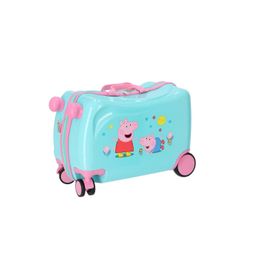 Peppa Pig Hartschalen-Trolley Peppa Wutz Pig Mädchen Trolley Kinderkoffer Koffer Reisekoffer