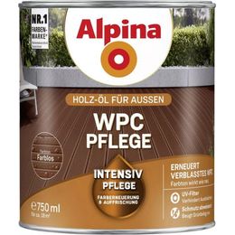 Alpina Holzöl WPC Pflege farblos 750 ml