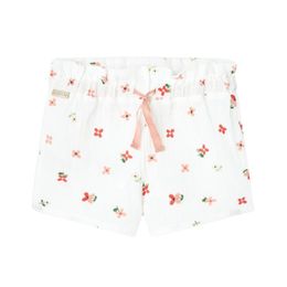 Boboli - Bermuda-Shorts FANTASIE in weiß, Gr.92