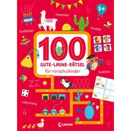 Loewe 100 Gute-Laune-Rätsel bis zum Schulanfang, Kartoniert (TB)