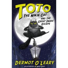 Toto the Ninja Cat and the Great Snake Escape - Dermot O'Leary, Kartoniert (TB)