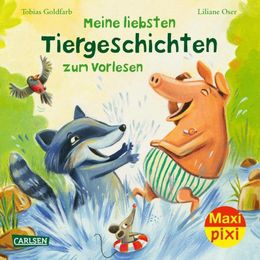 Maxi Pixi 416: Meine liebsten Tiergeschichten zum Vorlesen - Tobias Goldfarb, Kartoniert (TB)