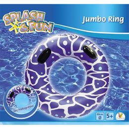 Wasserspielzeug JUMBO RING (Ø80cm) mit Griffen in blau