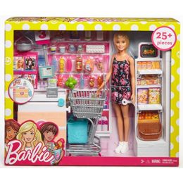 Barbie Supermarkt und Puppe