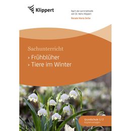 Sachunterricht 1/2, Frühblüher - Tiere im Winter - Renate Maria Zerbe, Geheftet