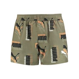 Puma Funktionshose Swim Logo Print Badehose