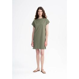 Mela Shirtkleid T-Shirt Kleid SUNEA Fein gerippter Kragen