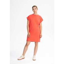 Mela Shirtkleid Damen T-Shirt Kleid SUNEA Fein gerippter Kragen