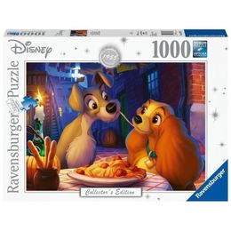 RAVENSBURGER VERLAG Ravensburger Puzzle 13972 - Susi und Strolch - 1000 Teile Disney Puzzle für Erwachsene und Kinder ab 14 Jahren