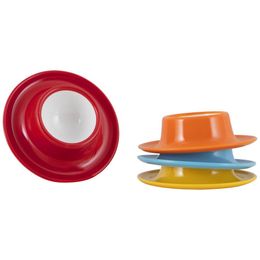 Gimex Eierbecher Colour Line 4-teilig, bunt