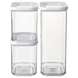 Mepal Starter-Set Vorratsdose Modula 3-teilig, weiß