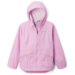 Columbia - Kid's Rainy Trails Fleece Lined Jacket Elastic - Regenjacke Gr S rosa