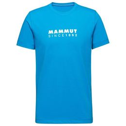 Mammut - Core T-Shirt Logo - T-Shirt Gr L blau