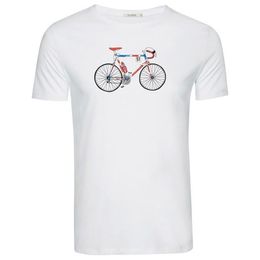 Greenbomb - Bike Jack Guide - T-Shirts - T-Shirt Gr S weiß