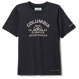 Columbia - Kid's Mount Echo Graphic Shirt S/S - Funktionsshirt Gr S schwarz