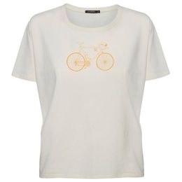 Greenbomb - Women's Bike Classic Feel - T-Shirts - T-Shirt Gr L grau/beige