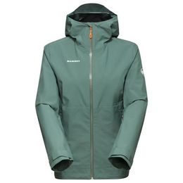 Mammut - Women's Alto Light Hardshell Hooded Jacket - Regenjacke Gr XS türkis