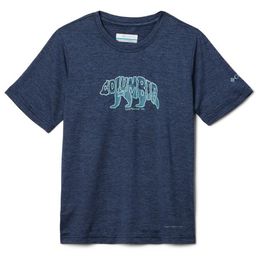 Columbia - Kid's Mount Echo Graphic Shirt S/S - Funktionsshirt Gr S blau