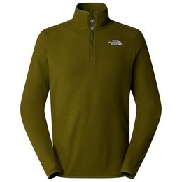 The North Face - 100 Glacier 1/4 Zip - Fleecepullover Gr XS oliv