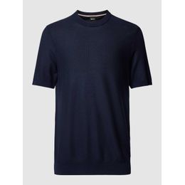 BOSS T-Shirt mit Strukturmuster Modell 'Tantino'